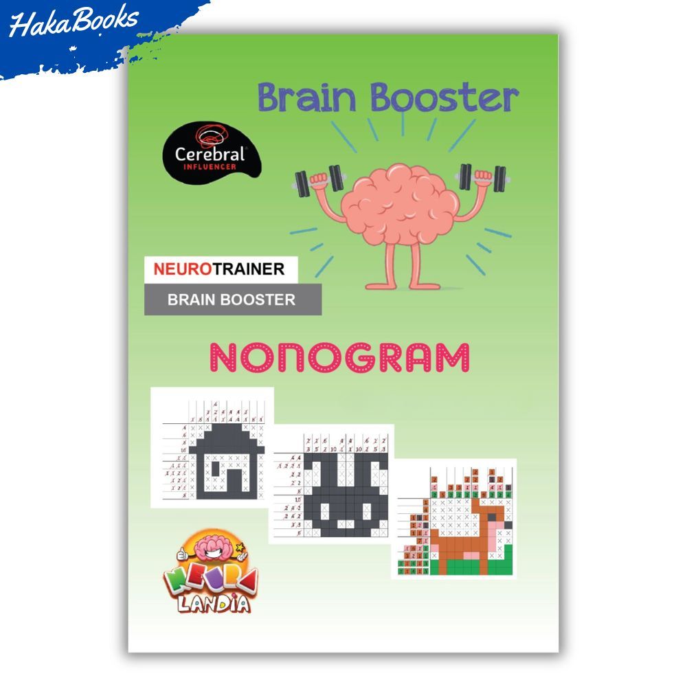 Nonogram Brain Booster Neurotrainer, Sách tư duy cho bé | Shopee Việt Nam