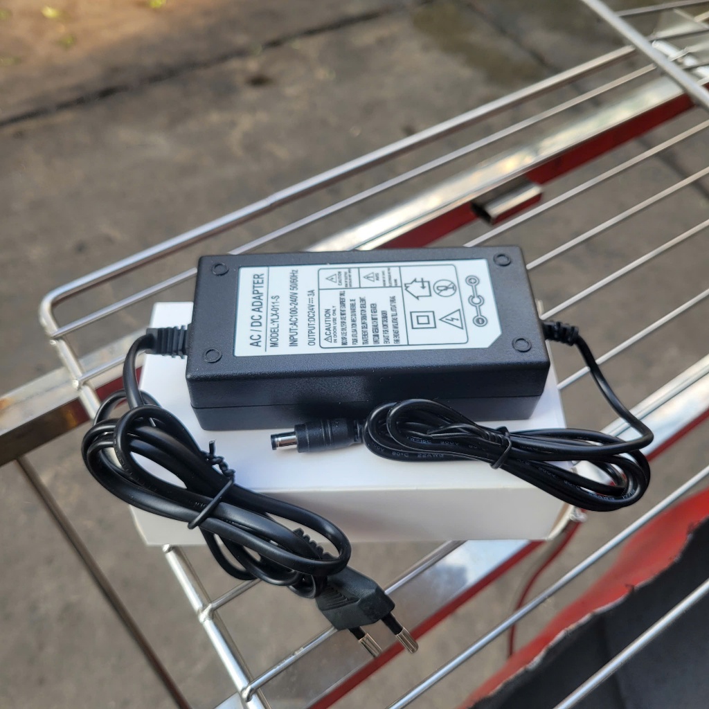 Nguồn Cho Các Thiết Bị Điện 24V 3A – Adapter 24V Chân To – Hàng Chính ...