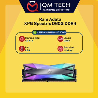 Ram PC Adata XPG SPECTRIX D60 RGB 8GB DDR4 - QMTECHSTORE | Shopee Việt Nam