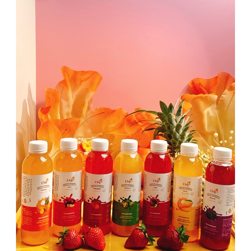 Emi Kombucha chai nhựa 330ml | Shopee Việt Nam