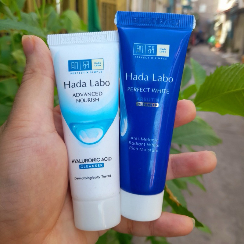 [ Hàng Mẫu 2023 Mini ] Sữa Rửa Mặt Hada Labo Perfect White Dưỡng Trắng ...