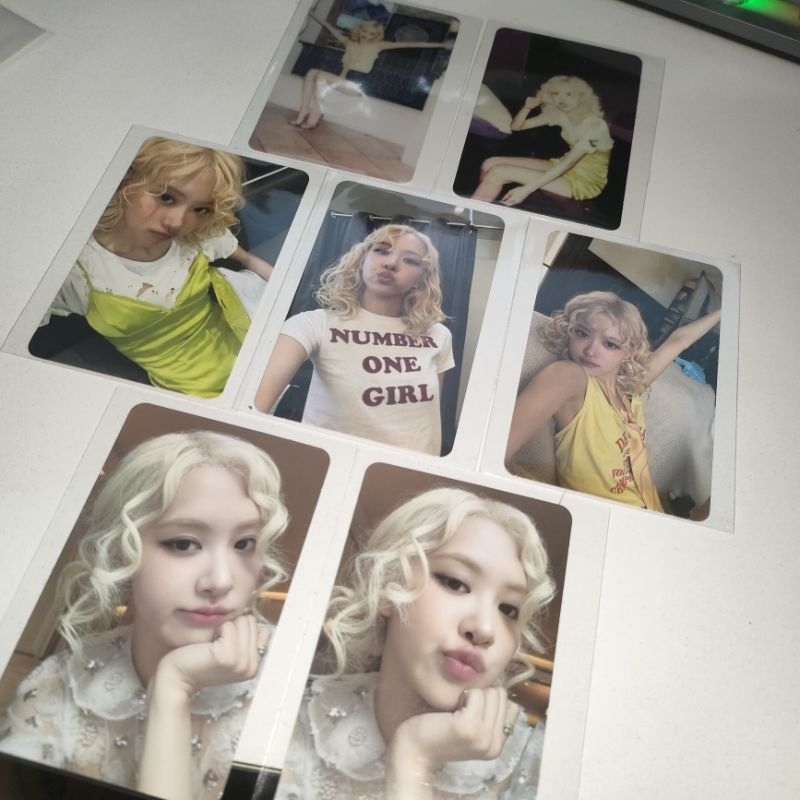 (Có Sẵn) Album Rosie và Card Rosé unseal riêng lẻ - Official Album ...