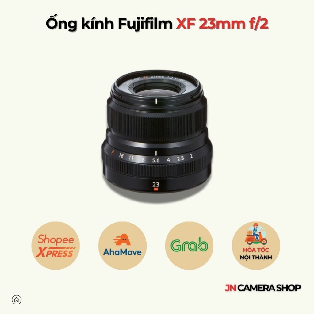 Fujifilm XF 23mm f/2 R WR | Shopee Việt Nam