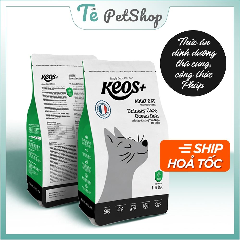 KEOS - Hạt cho mèo trưởng thành hỗ trợ tiết niệu URINARY CARE | Shopee Việt Nam