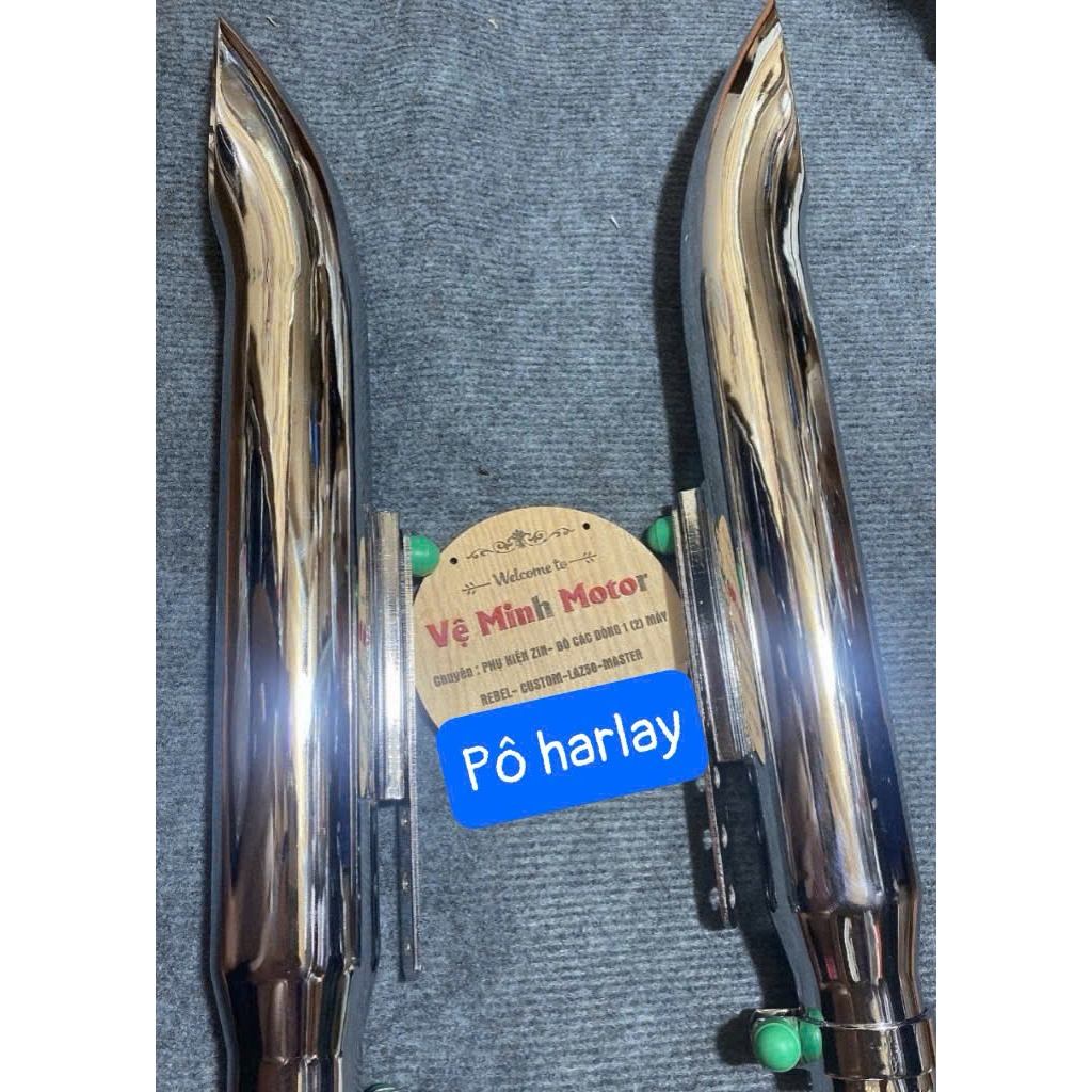 Lon pô harlay bobber Shadow 400/650,Steed,Virago 125,250,Rebel | Shopee ...