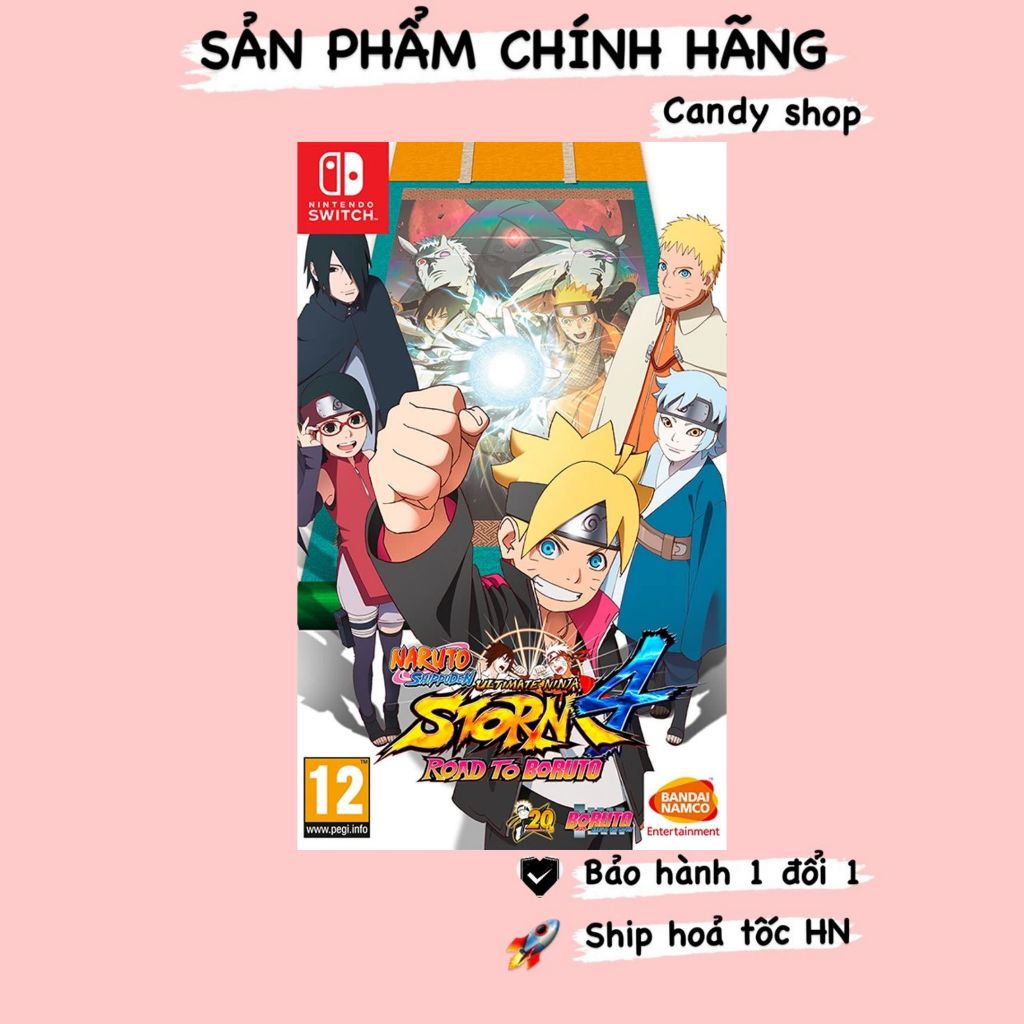 Băng game Nintendo Switch Naruto Shippuden Ultimate Ninja Storm 4 Road ...