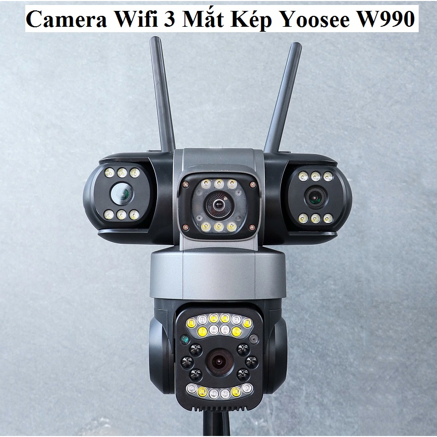 Camera Yoosee 4 Mắt Ngoài Trời - Camera Wifi Yoosee FullHD Ban Đêm Xem ...