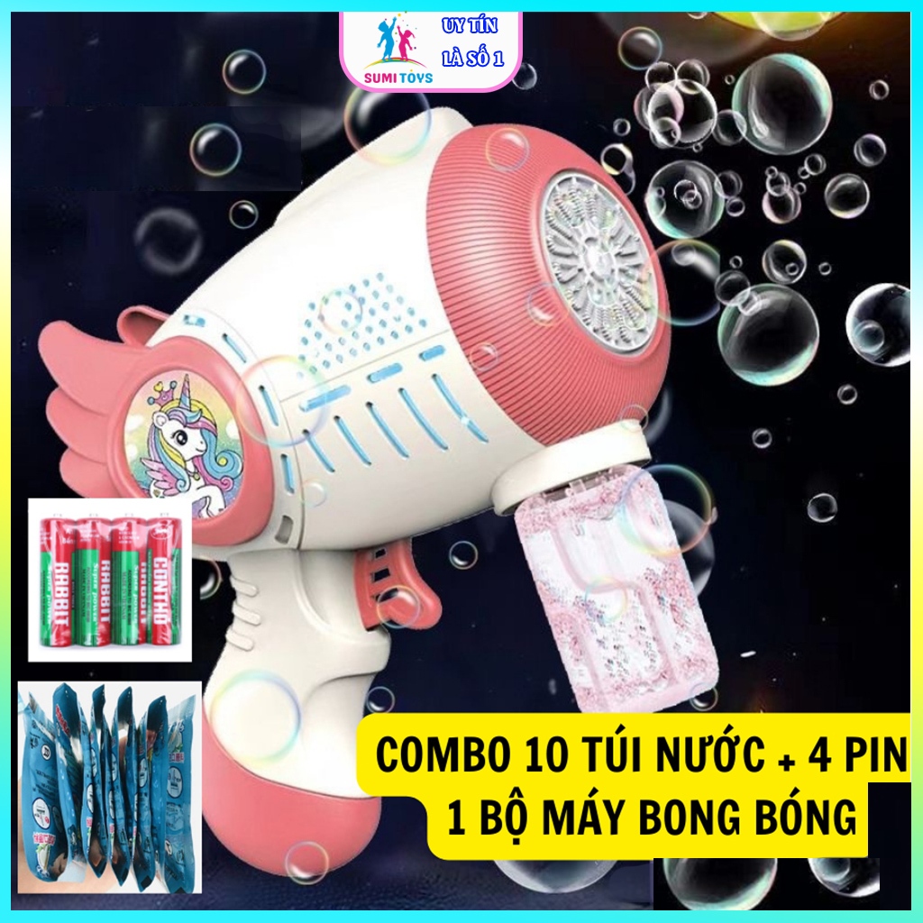 [MẪU MỚI] Máy thổi bong bóng mùa hè, máy bong bóng cho bé yêu hot hit ...