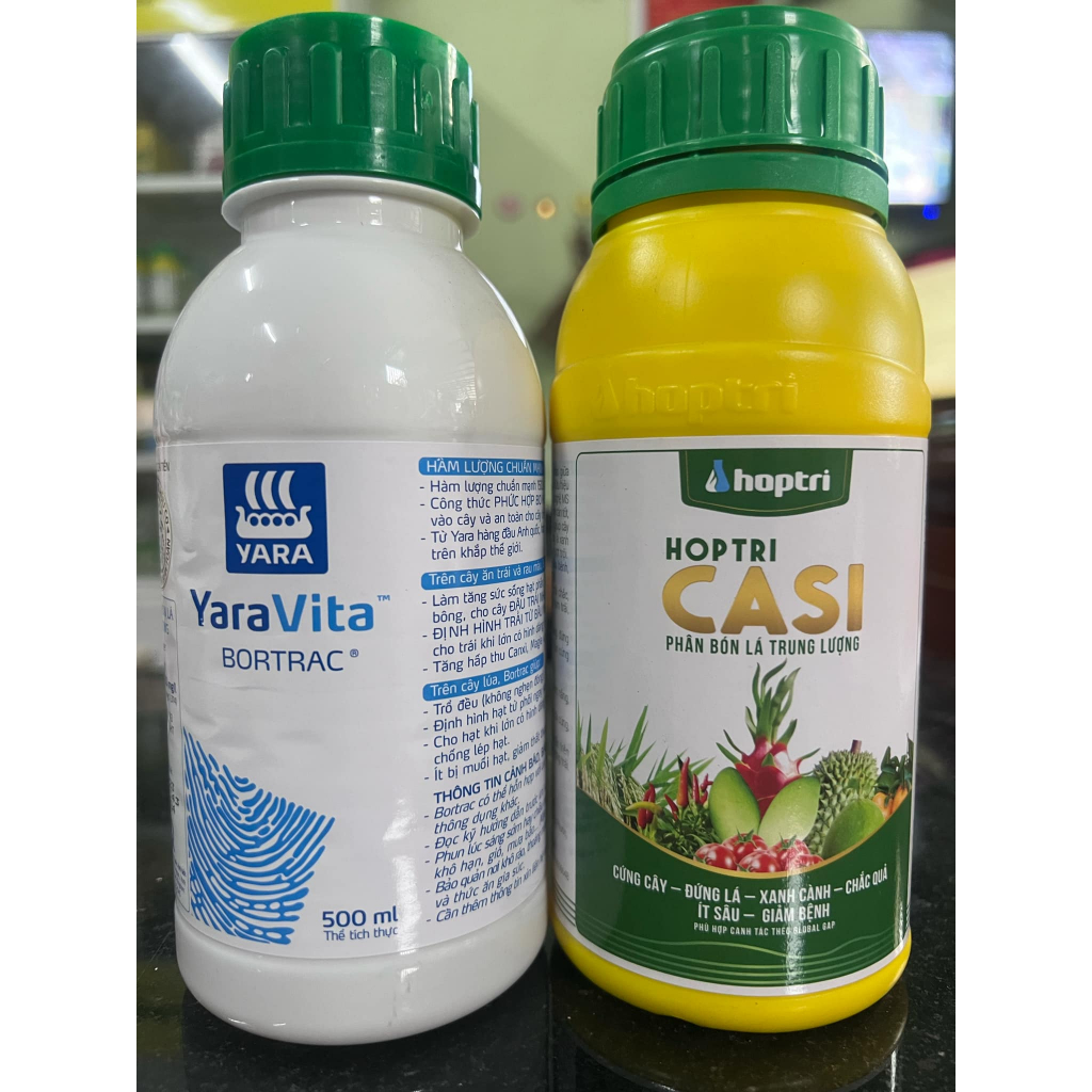 BỘ ĐÔI PHÂN BÓN QUA LÁ BOTRAC + CASI HỢP TRÍ CHAI 500ML | Shopee Việt Nam