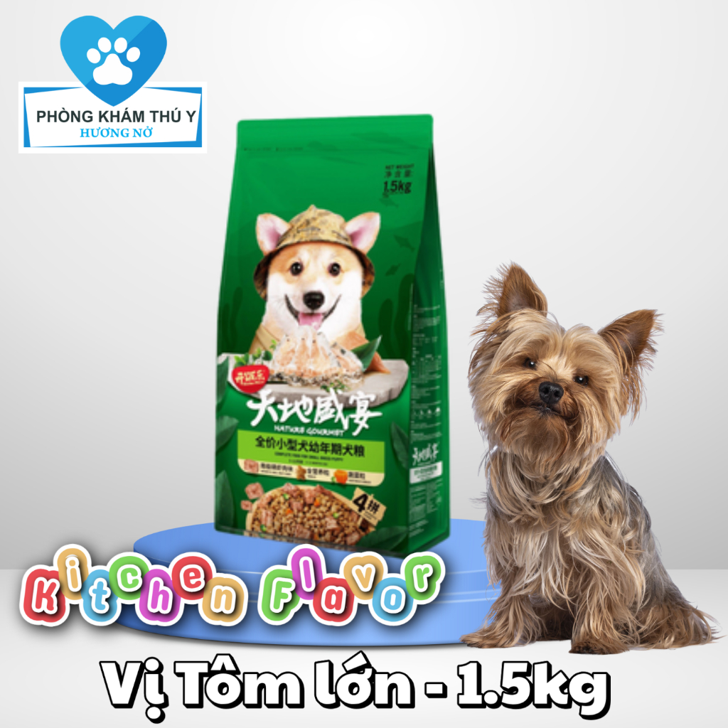 Hạt cho Chó Grain Free Kitchen Flavor vị cá hồi, vị tôm lớn, vị tôm nhỏ ...