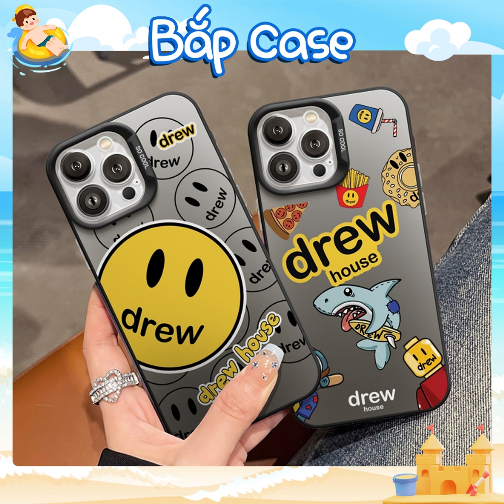 Ốp Lưng iPhone Drew Icon IMD Cứng Nhám, Siêu Chống Sốc, Bảo Vệ Camera ...