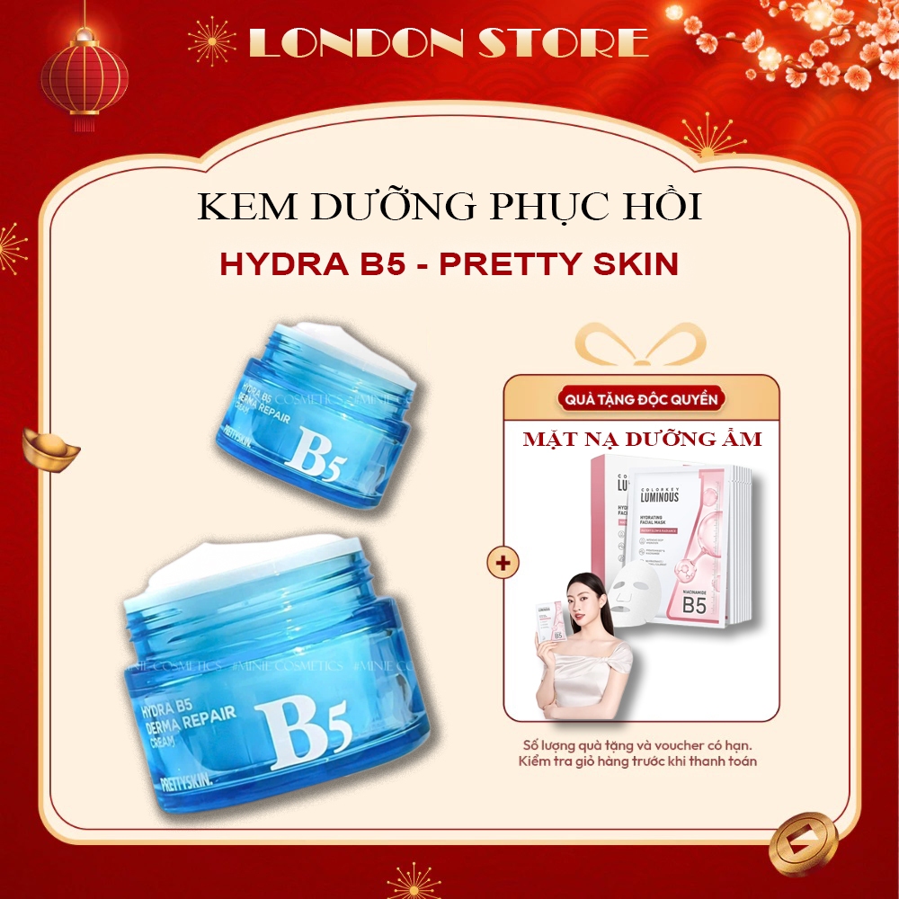 Kem Dưỡng Prettyskin Hydra B5 Derma Repair Cream Giúp Dưỡng Ẩm Phục Hồi ...
