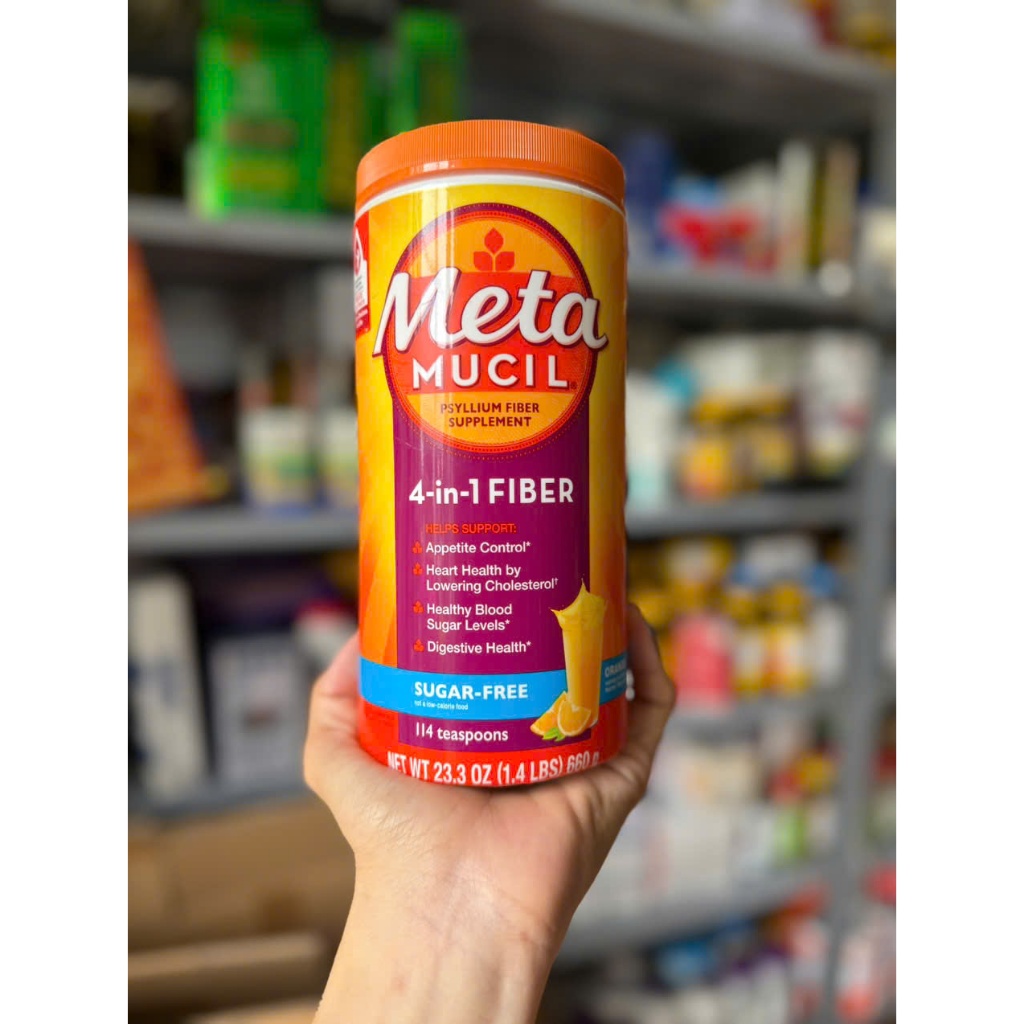 Bột cam Bổ sung chất xơ Meta Mucil Fiber Supplement, meta mucil fiber ...