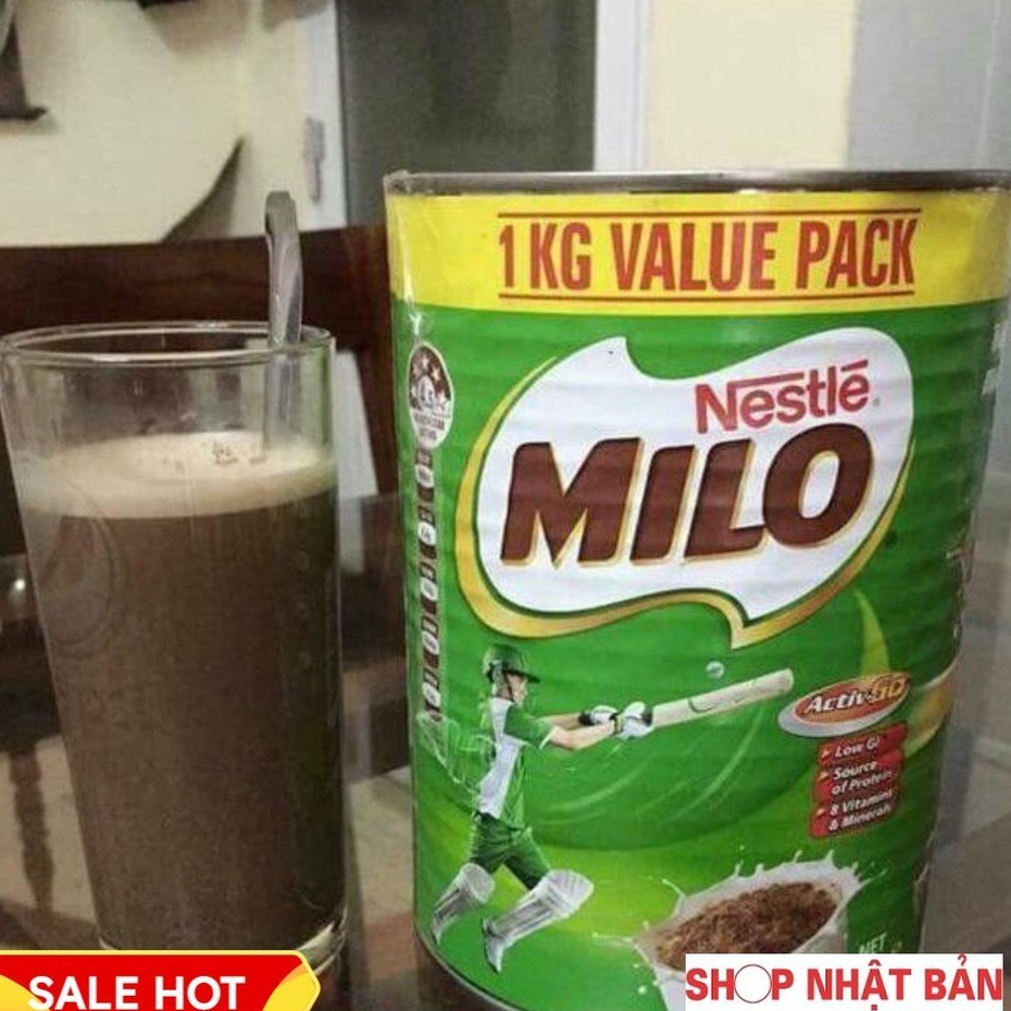 Sữa bột Milo Úc Hộp 1Kg | Shopee Việt Nam