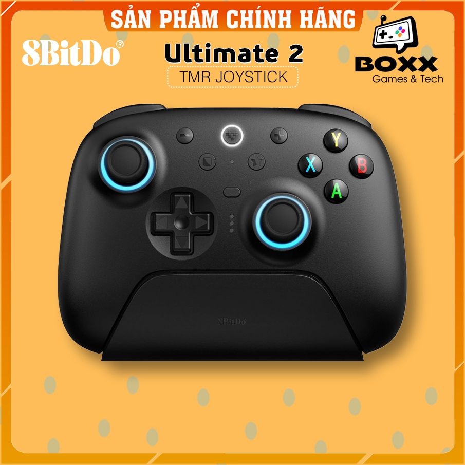 Tay cầm 8BitDo Ultimate 2 Wireless Controller kèm Dock Sạc cho PC ...