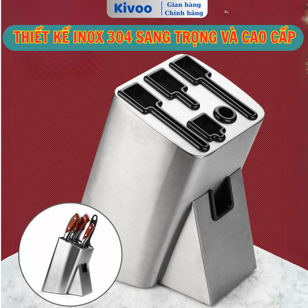 Khay Đựng Dao INOX 304, Kệ cắm dao inox 304 Cao cấp, Sang Trọng ...