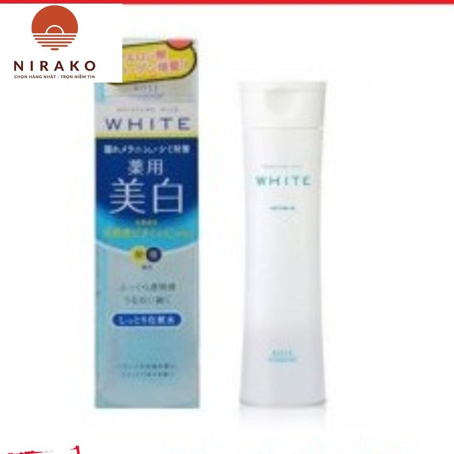 Nước hoa hồng Kose Moisture Mild White 180ml (làm trắng ) - 100% Authentic | Shopee Việt Nam