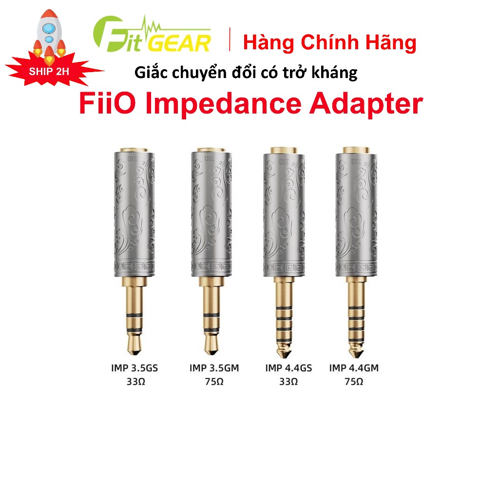 Giắc Chuyển Đổi Có Trở Kháng FiiO Impedance Adapter Chính Hãng - FiiO ...