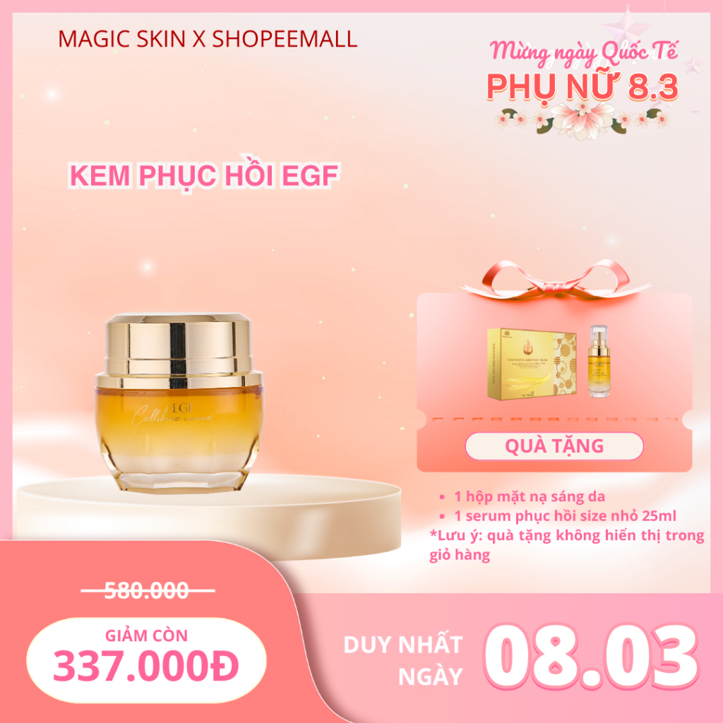 Kem Dưỡng Phục Hồi Tế Bào Gốc Magic Skin - EGF Cellshine Cream 35g | Shopee Việt Nam