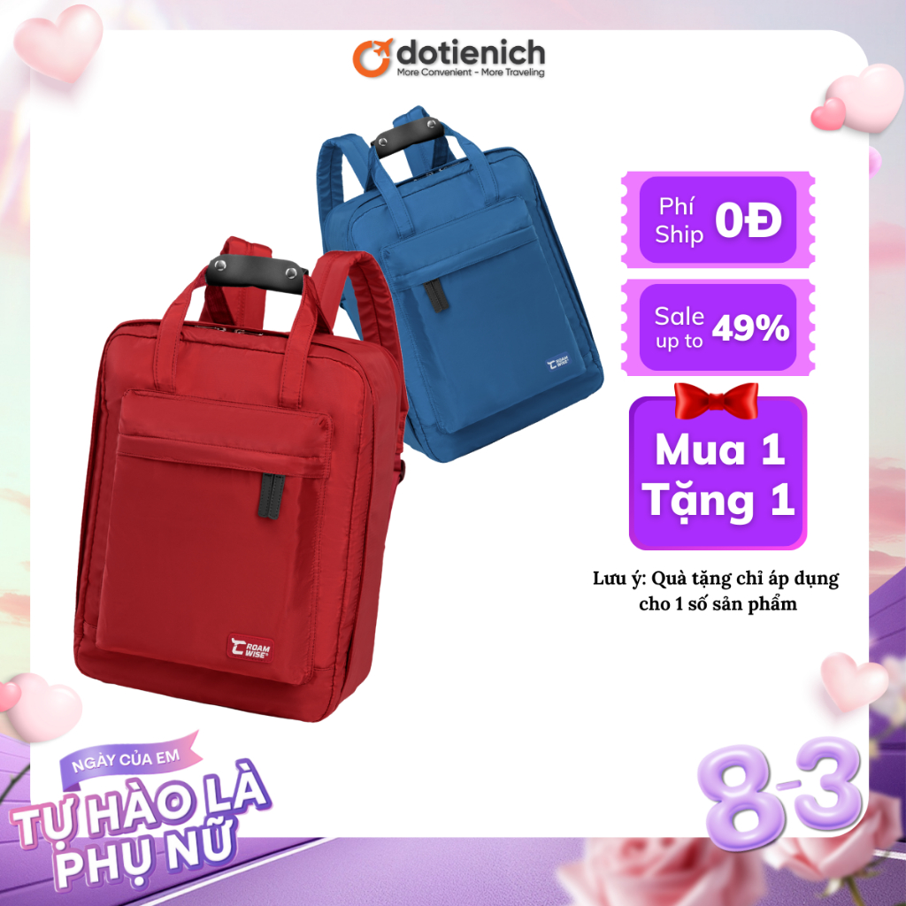 Balo du lịch ROAMWISE D999 size lớn chống nước đa năng, có ngăn đựng ...