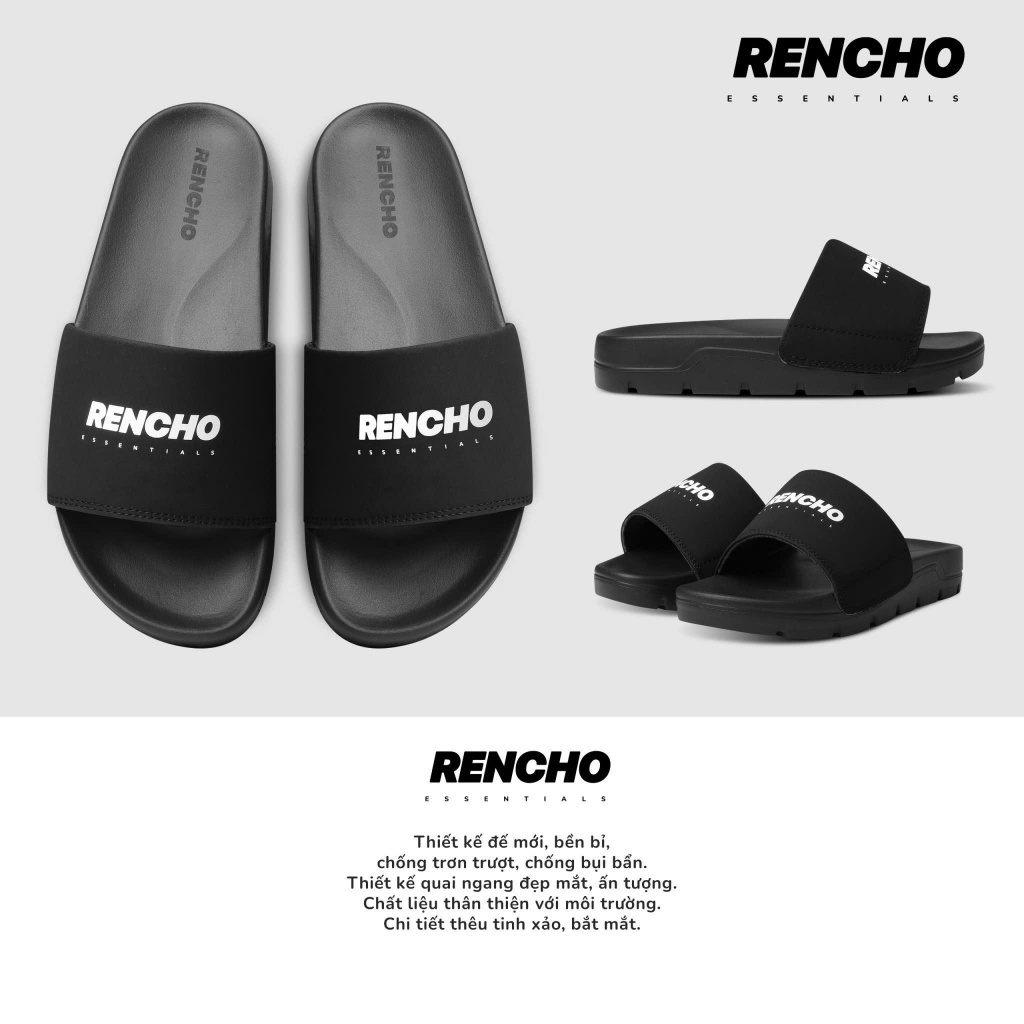 [ MUA 2 GIẢM 10% ] Dép Rencho essential hàng tiêu chuẩn phân phối bởi ...