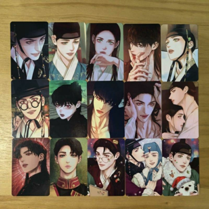 PASS CARD BOYLOVE QUỶ DẠ KHÚC CHÍNH HÃNG LEZHIN | Shopee Việt Nam