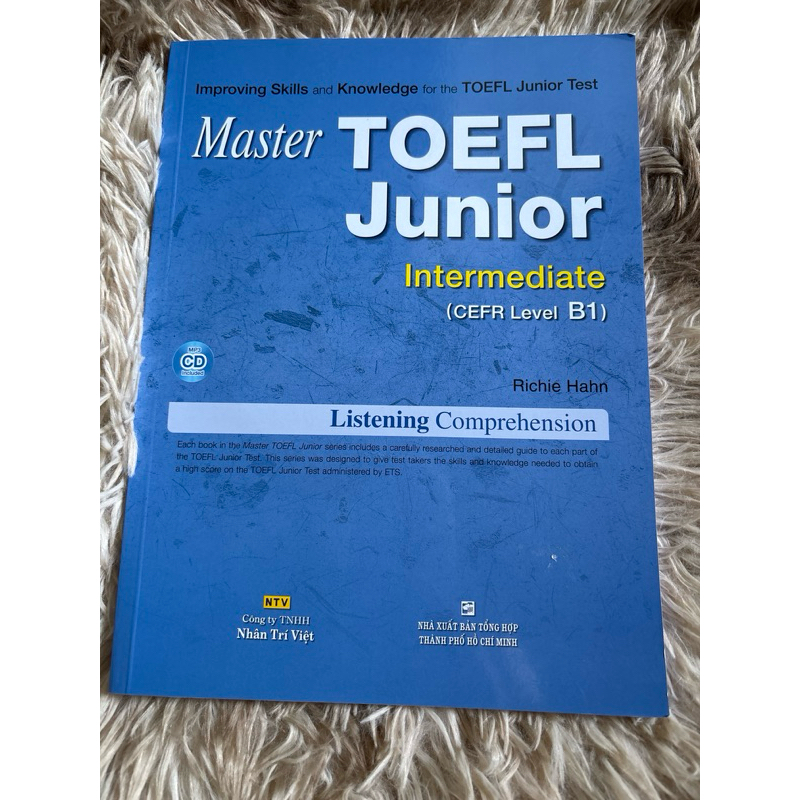 Sách Master TOEFL Junior Cefr Level Intermediate B1 | Shopee Việt Nam