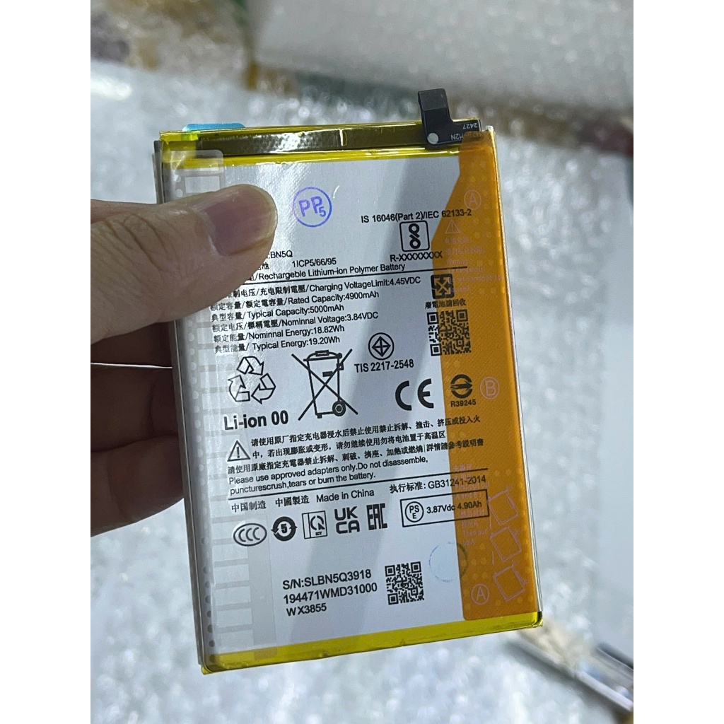 Pin xiaomi Redmi 13C/ Poco C65/ Poco M6-5G Lắp chung,Model BN5Q.DUNG ...