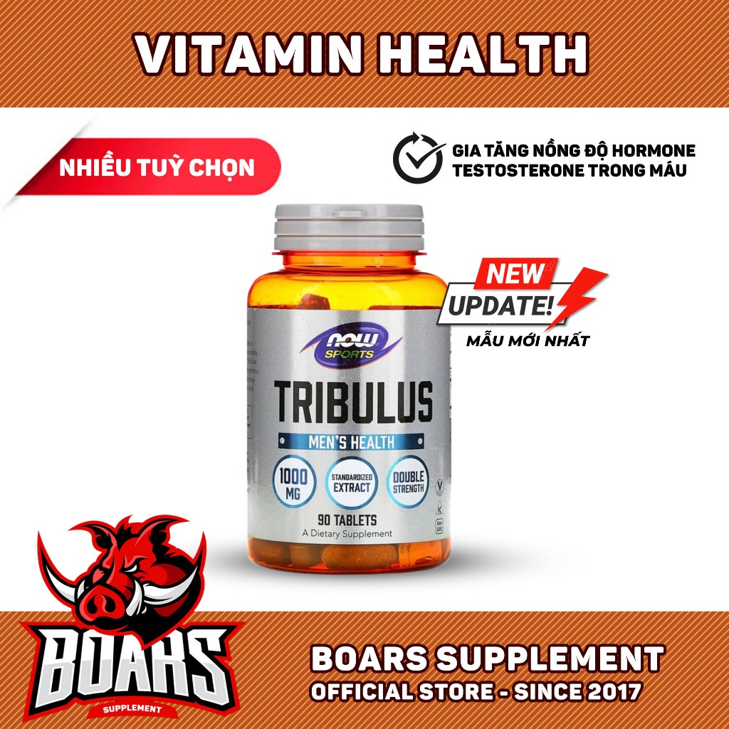 NOW TRIBULUS – VIÊN UỐNG TĂNG CƯỜNG SỨC MẠNH & SINH LỰC PHÁI MẠNH ...