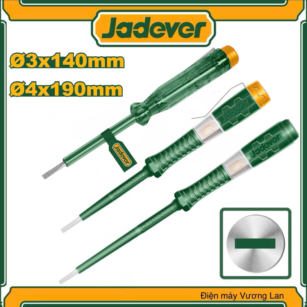 Bút thử điện Jadever đo điện áp AC 100V-500V, Bút dò điện | Shopee Việt Nam