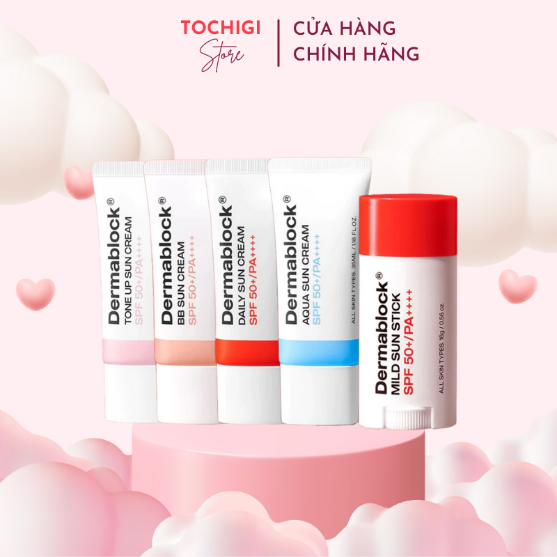 Kem chống nắng Dermablock Sun Cream SPF50+ PA++++ 35ml | Shopee Việt Nam