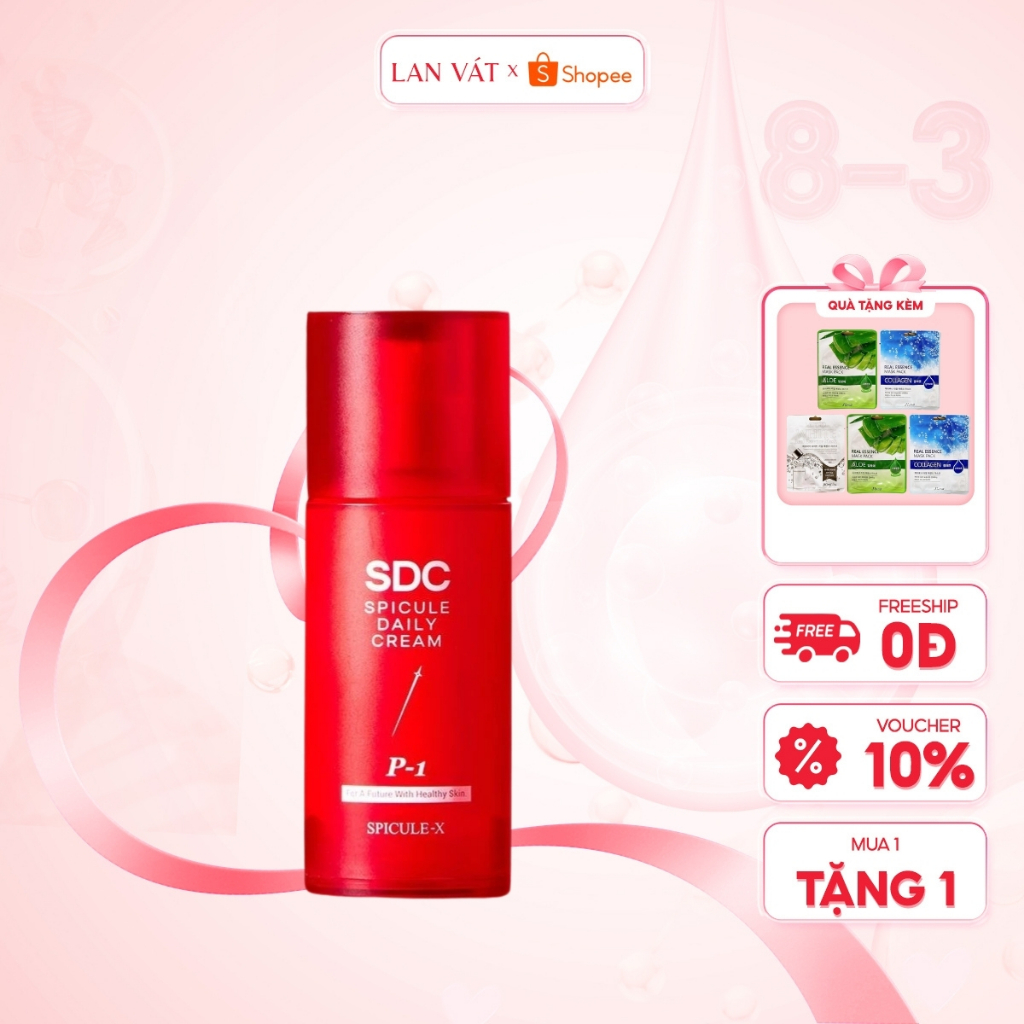 Kem Dưỡng Tái Tạo Da, Giảm Lão Hóa Spicule Daily Cream 50ML SDC P-1 ...