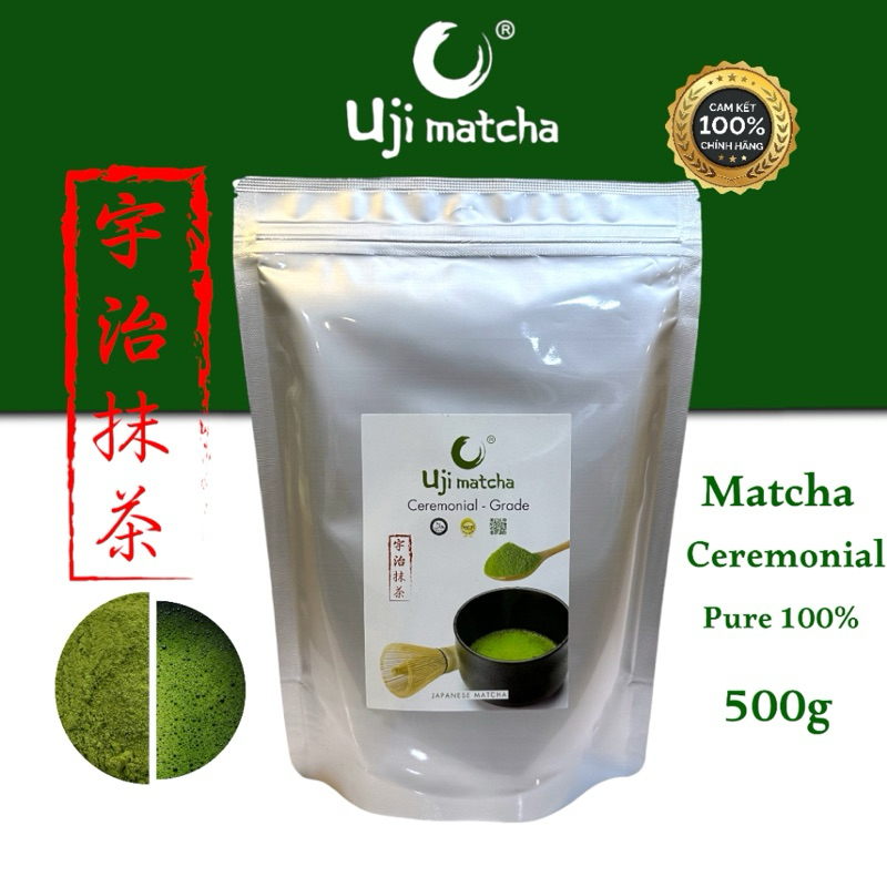 Bột Matcha Uji Ceremonial Grade - Gói 500gr | Shopee Việt Nam