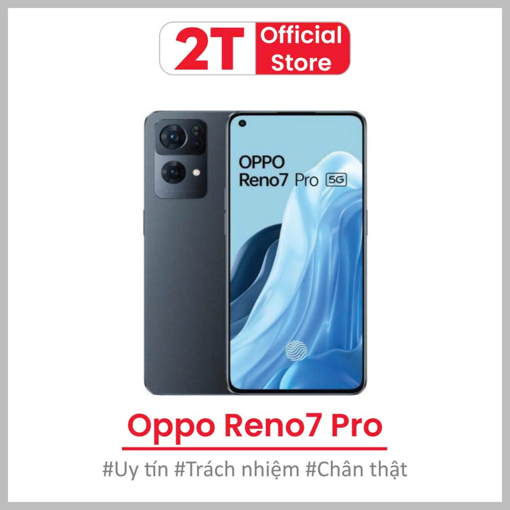 Điện thoại Oppo Reno 7 Pro 5G RAM 8/256GB chip Dimensity 1200 MAX màn AMOLED 90Hz pin 4500 mAh ...