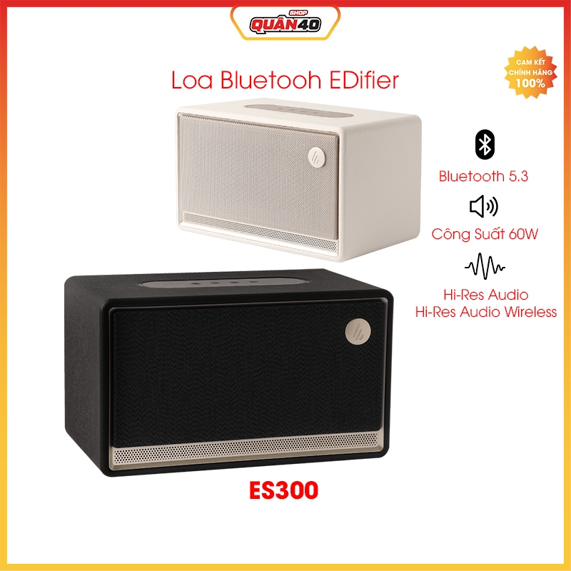 Loa Bluetooth EDifier ES300 | Bluetooth 5.4 | Công Suất 60W | Chuẩn Âm Thanh Hi-Res Audio ...