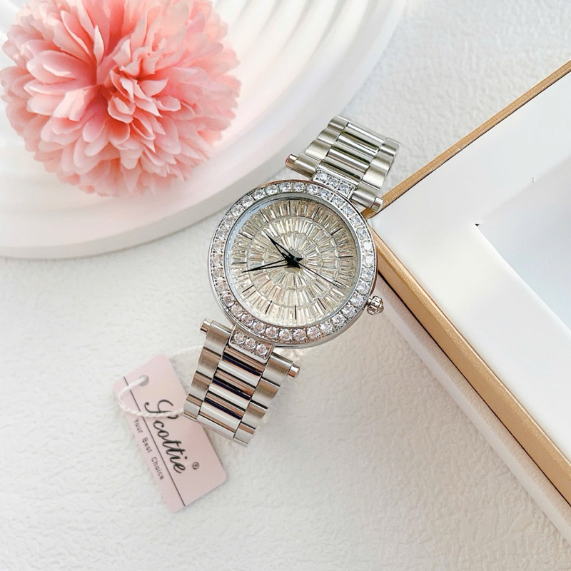 Đồng hồ nữ Scottie dây kim loại, kích thước 38mm | Shopee Việt Nam