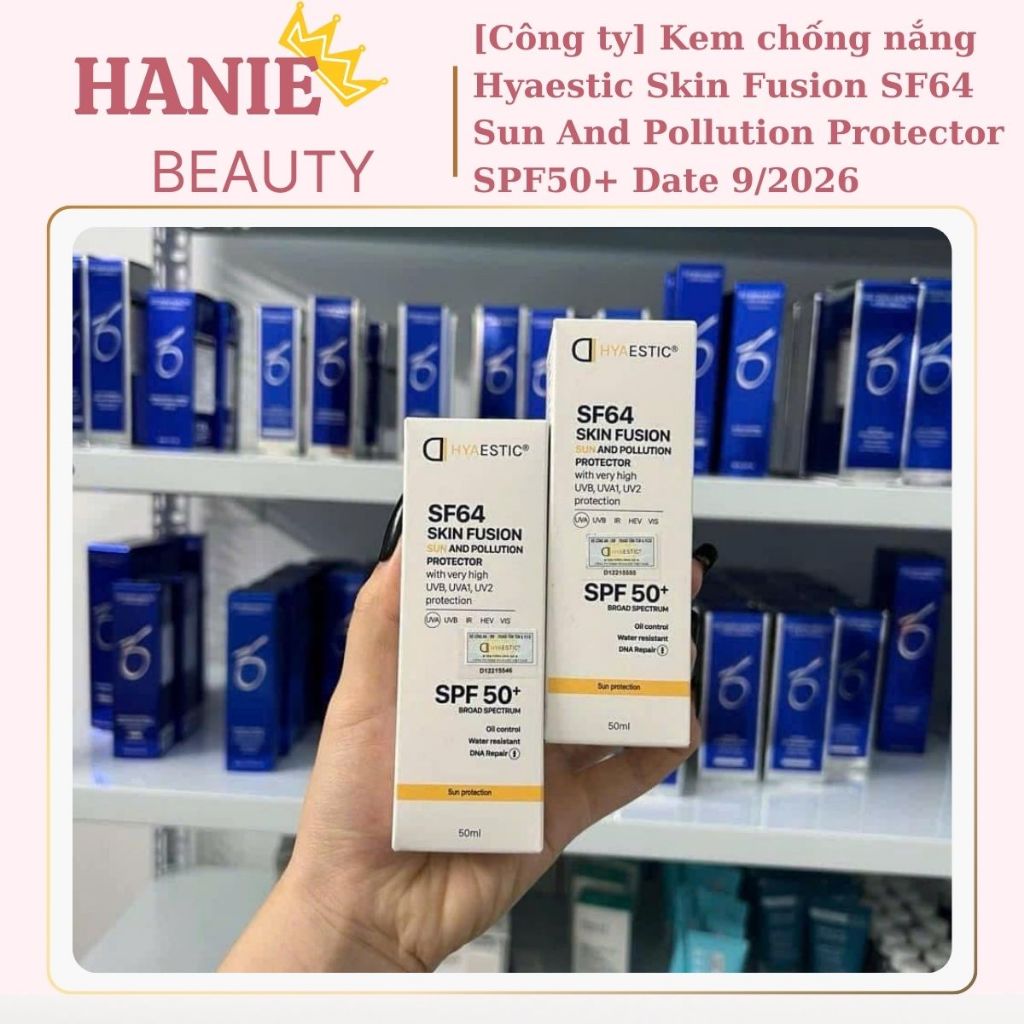 [Công ty] Kem chống nắng Hyaestic Skin Fusion SF64 Sun And Pollution ...