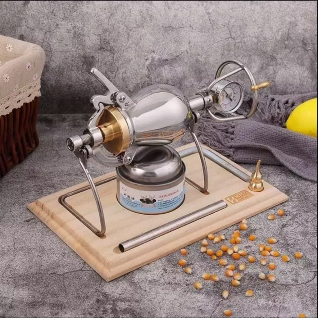 Mini Popcorn Machine Trang chủ Mini Old Fashioned Hand Shaker Popcorn ...
