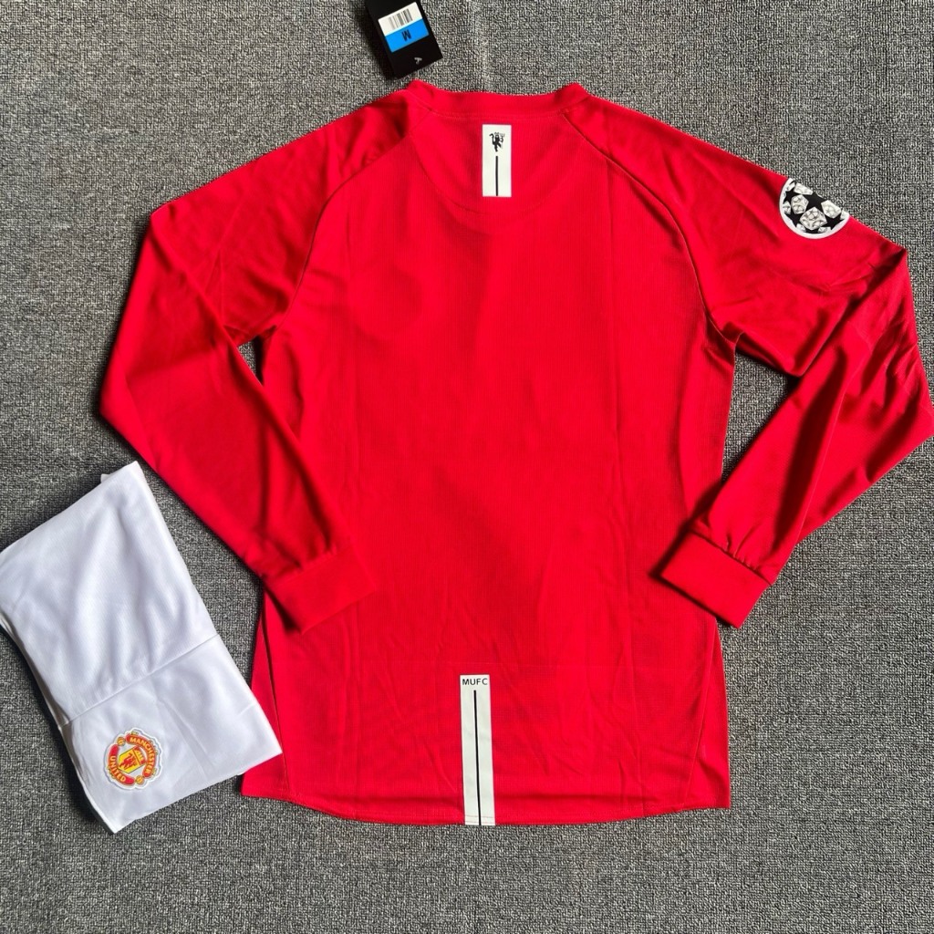 Bộ áo bóng đá MU AIG 2008 sân nhà vô địch C1 mới nhất | Shopee Việt Nam