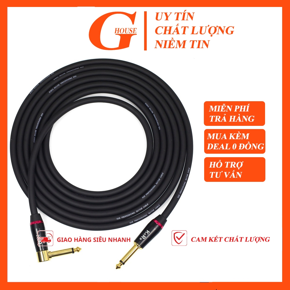 [Chính Hãng] Dây Line Jack Guitar 6 Ly KGR Dài 6m Chống Noise Chống ...