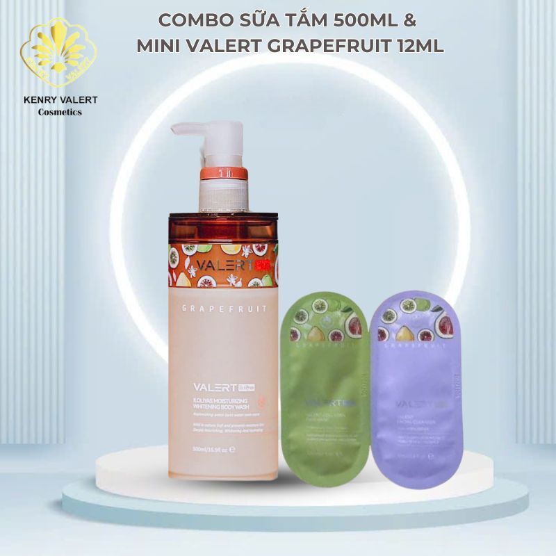 Combo Sữa Tắm 500ml Và Mini Valert Grapefruit iloliyas 12ml (mã 02 ...