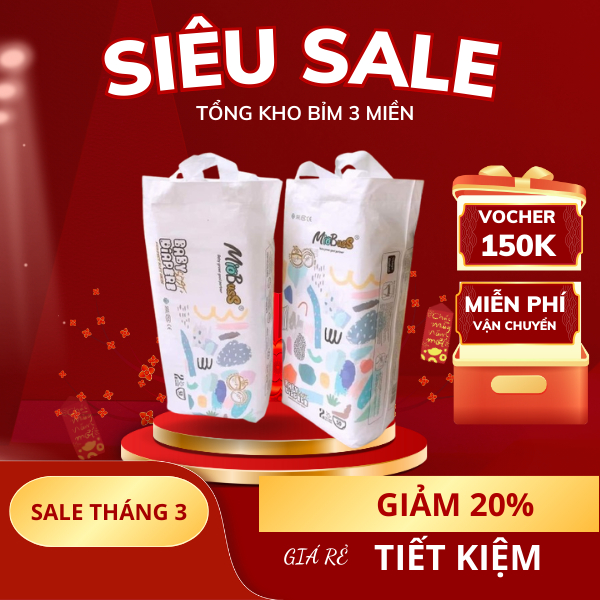 Bỉm Miobuss 50 miếng bỉm quần cao cấp form bo mông chống tràn | Shopee ...
