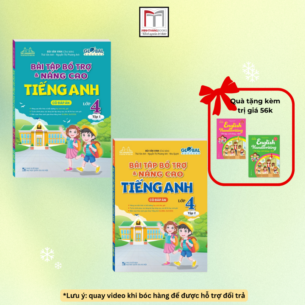 Sách - Combo 2c - GLOBAL SUCCESS - Bài tập bổ trợ và nâng cao tiếng anh ...