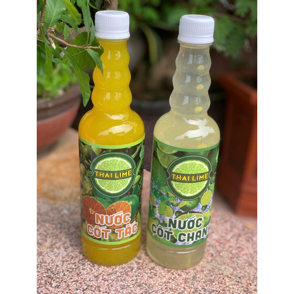 (Chai nhựa) Nước Cốt Chanh / Cốt Tắc Thai Lime Chai 500ml | Shopee Việt Nam
