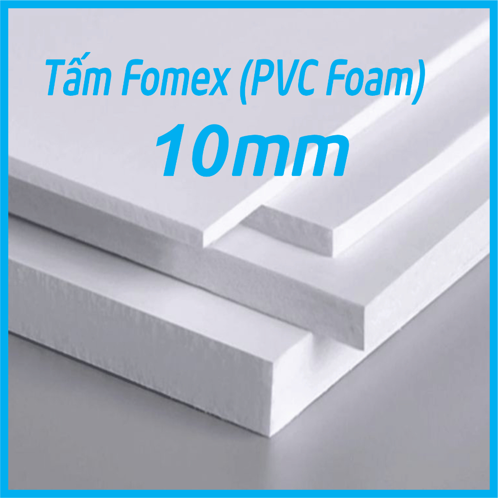 Tấm Fomex 10mm, Bìa Làm Mô Hình, Tấm Formex, Fomex Trắng | Shopee Việt Nam