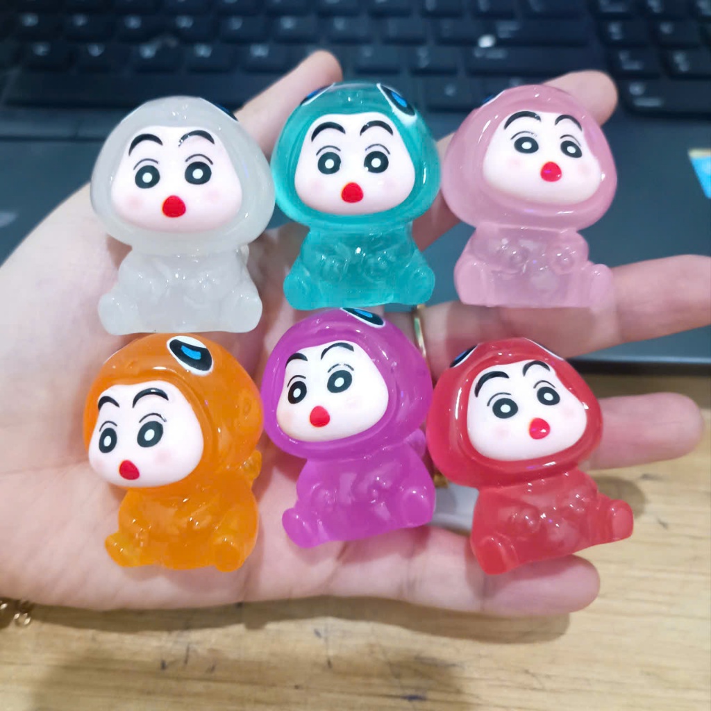 Túi Mù Charm Dạ Quang DIY Em Bé Trái Cây MOI, Labubu, Shin, Natra Mẫu ...