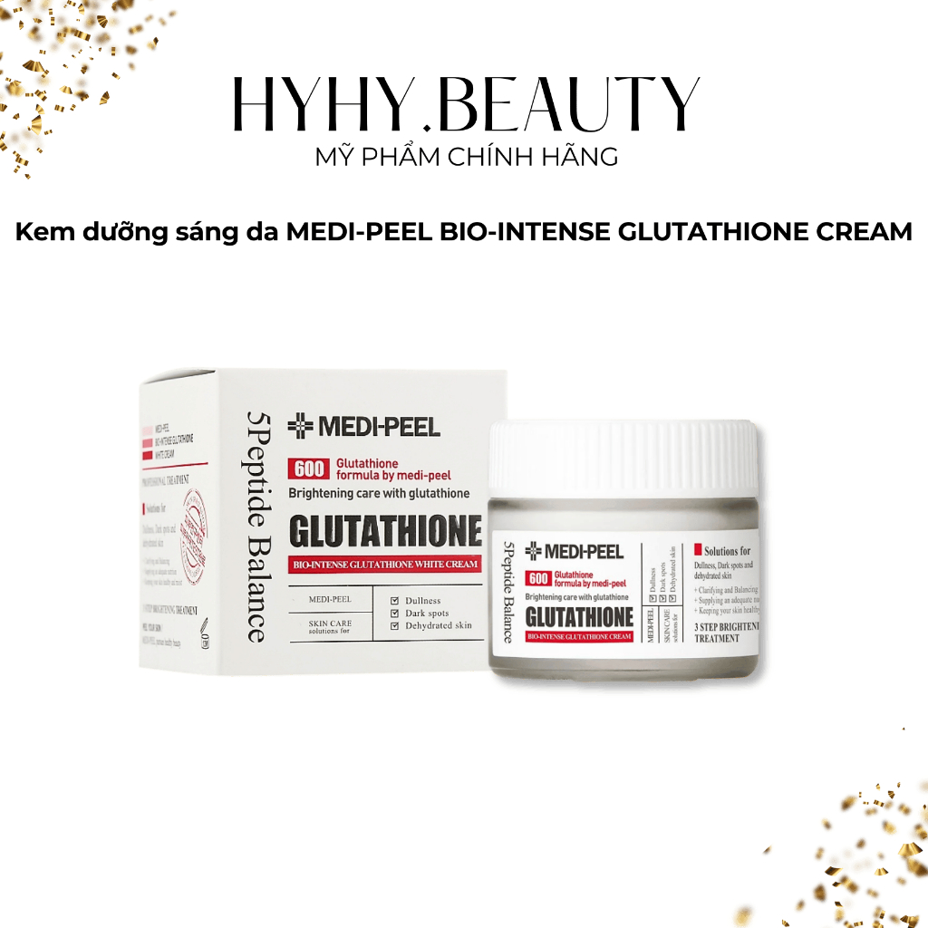 Kem dưỡng sáng da Medipeel Glutathione 600 White Cream | Shopee Việt Nam