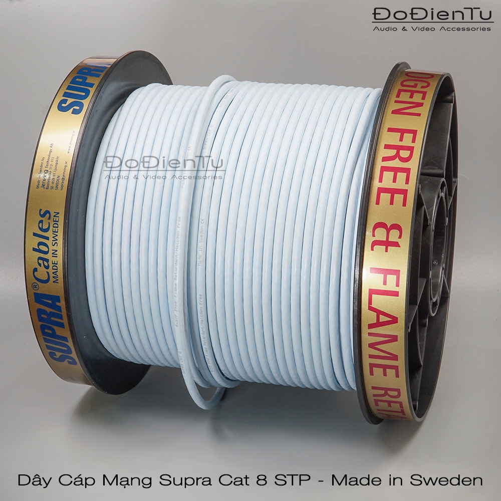 [Cắt mét] Dây cáp mạng Supra Cat 8 | Shopee Việt Nam