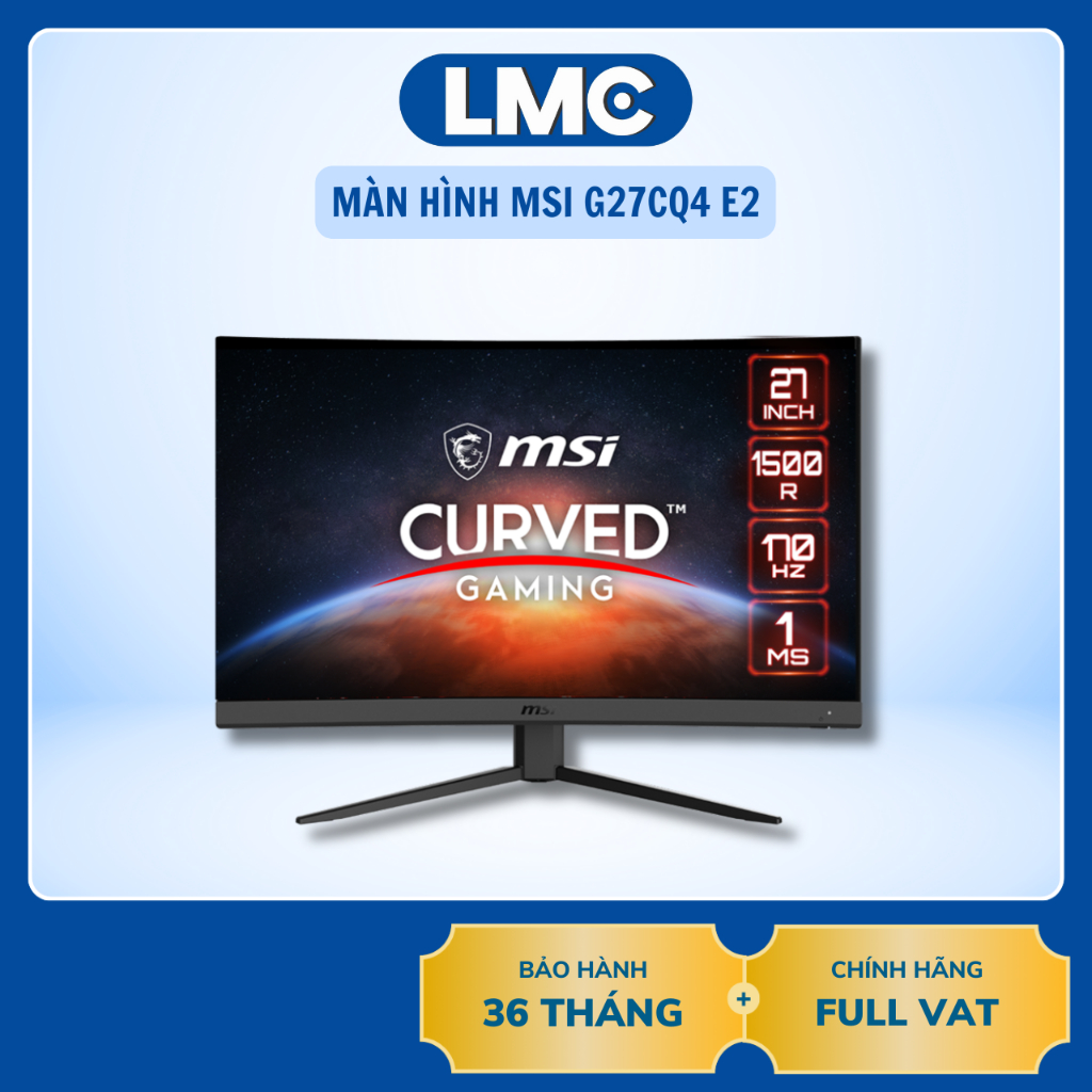 Màn hình MSI G27CQ4 E2 27" 2K 170Hz Freesync | Shopee Việt Nam