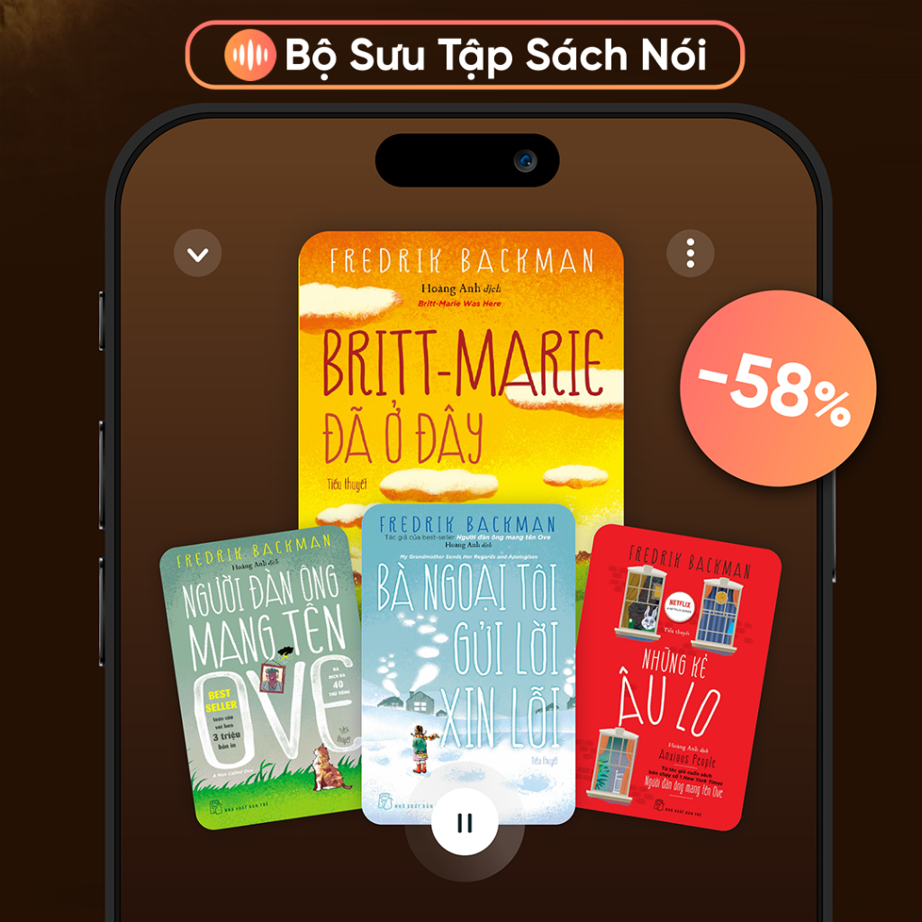 Bộ Sưu Tập Sách Nói Fredrik Backman - Những Câu Chuyện Xoa Dịu Tâm Hồn ...